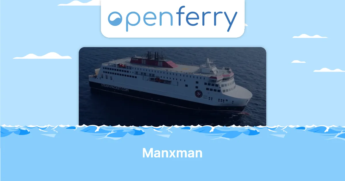 Manxman Live Tracking, Information & Tickets | Steam Packet | Openferry