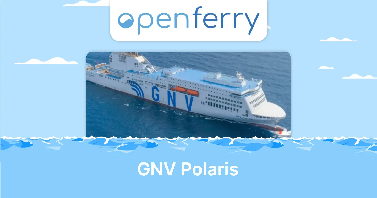GNV Polaris Live Tracking, Information & Tickets | Grandi Navi Veloci ...